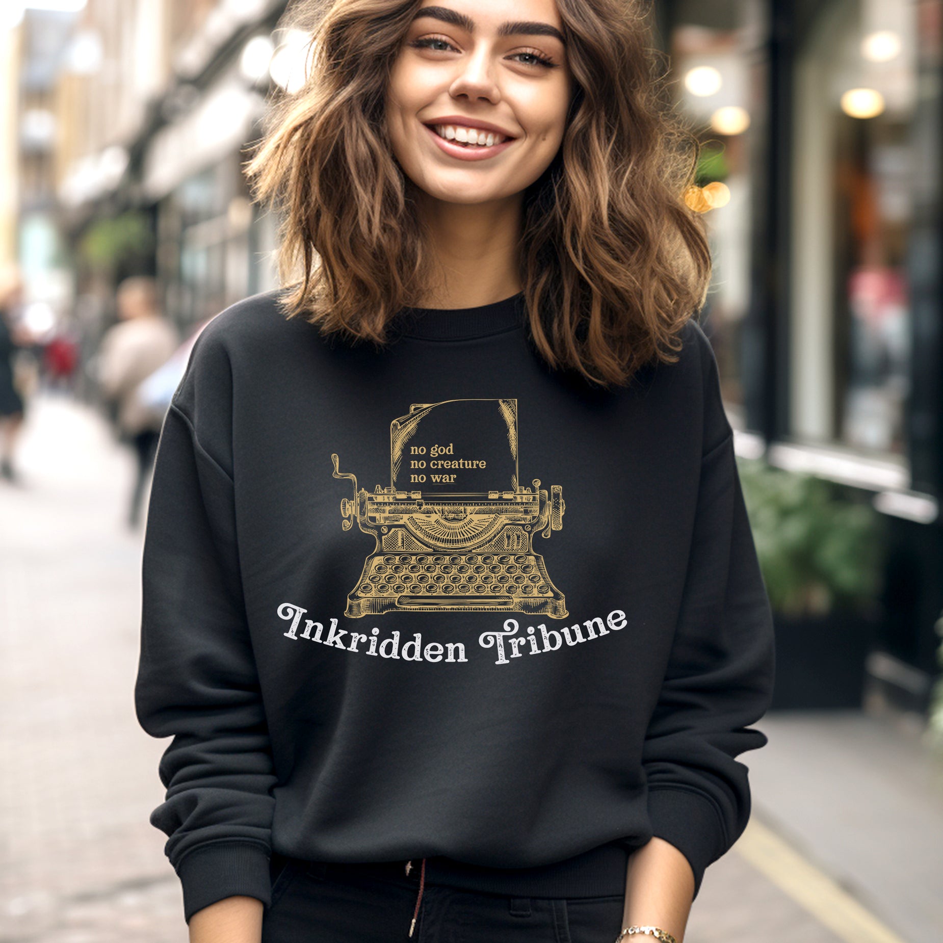 Inkridden Tribune - No God, No creature, no war t-shirt | Divine Rival ...